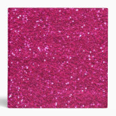 Pink Glitter Binder | Zazzle