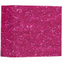 Pink Glitter Binder | Zazzle
