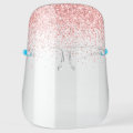 Pink Glitter Face Shield | Zazzle