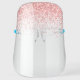 Pink Glitter Face Shield | Zazzle