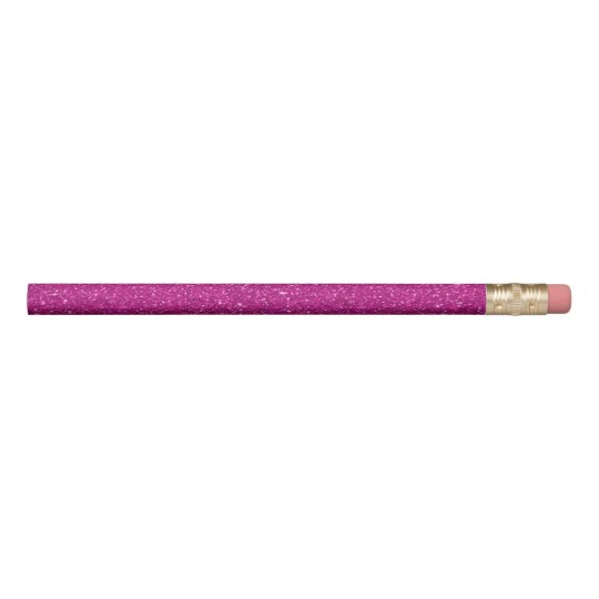 Pink Glitter Pencil | Zazzle.com
