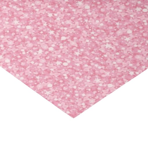 Pink Glitter Silver Gradient. Tissue Paper | Zazzle