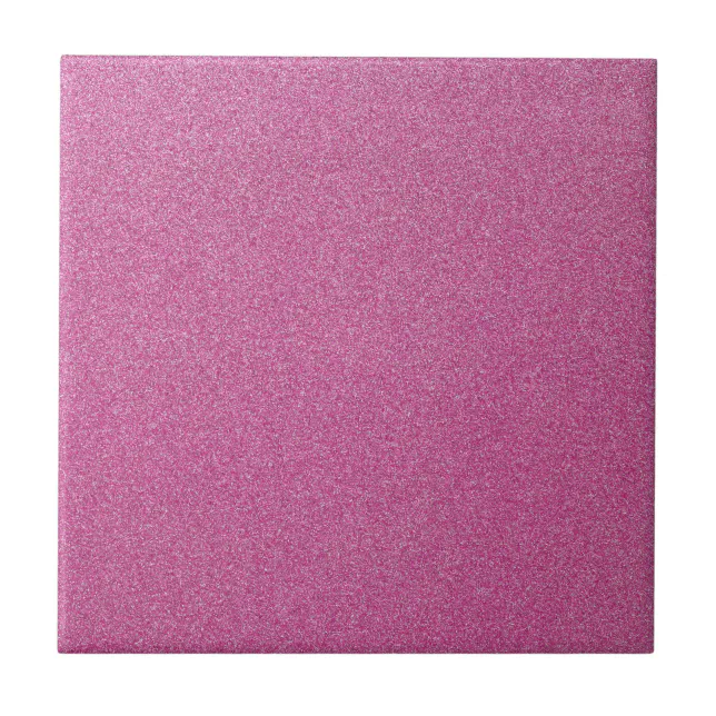 Pink Glitter, Sparkle, Glitter Background Ceramic Tile | Zazzle