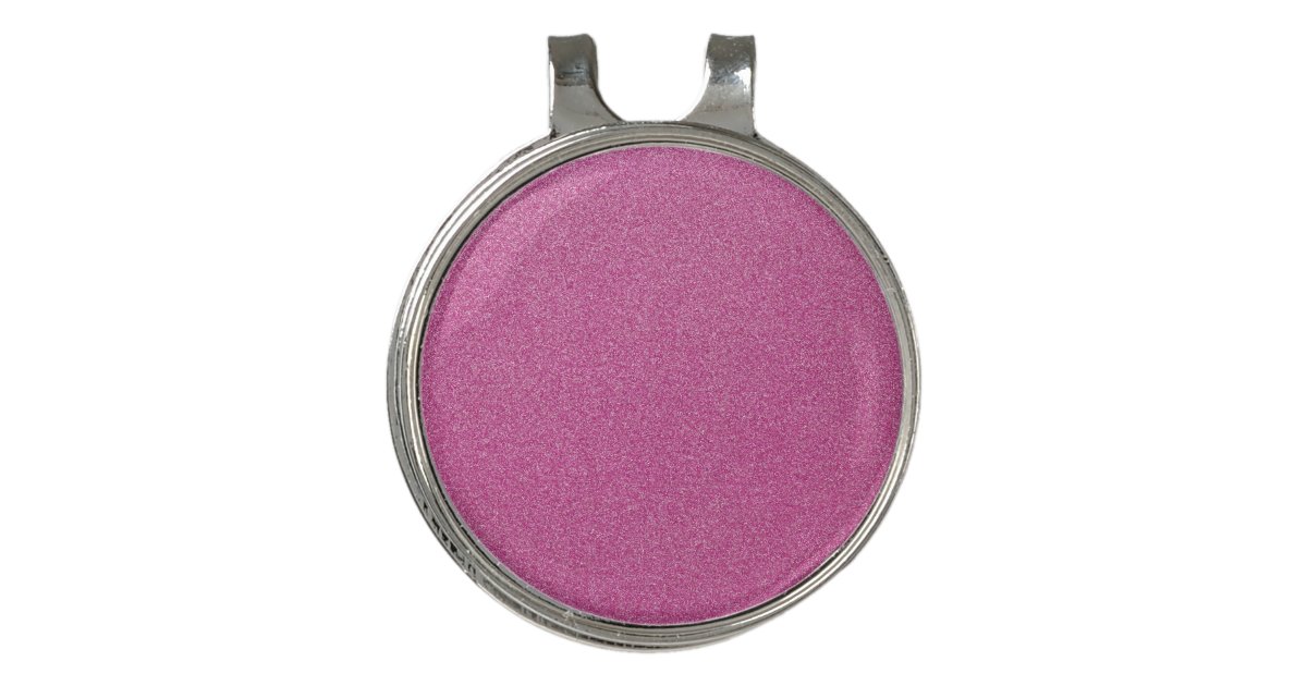 Pink Glitter, Sparkle, Glitter Background Golf Hat Clip | Zazzle