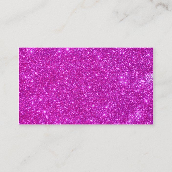 Pink Glitter Sparkly Business Cards | Zazzle.com