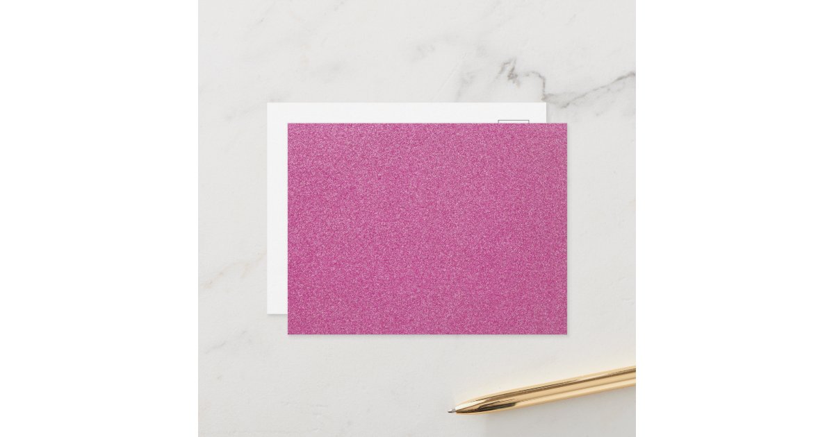 Pink Glitter, Sparkly, Glitter Background Postcard | Zazzle