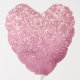 Pink Glitzy Sparkle Glitter Balloon | Zazzle