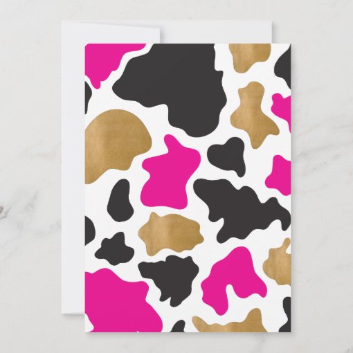 Pink Gold Last Rodeo Bachelorette Party Invitation | Zazzle