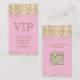 Pink & Gold | Mini VIP Birthday Invitation | Zazzle