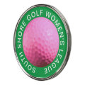 Pink Golf Club Name Promotion Ball Marker | Zazzle