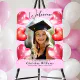 Pink Graduate Modern Photo Graduation Welcome Sign | Zazzle