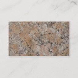 Pink Granite Business Card | Zazzle