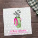 Pink Green Masters Golf Birthday Party Invitations Napkins | Zazzle