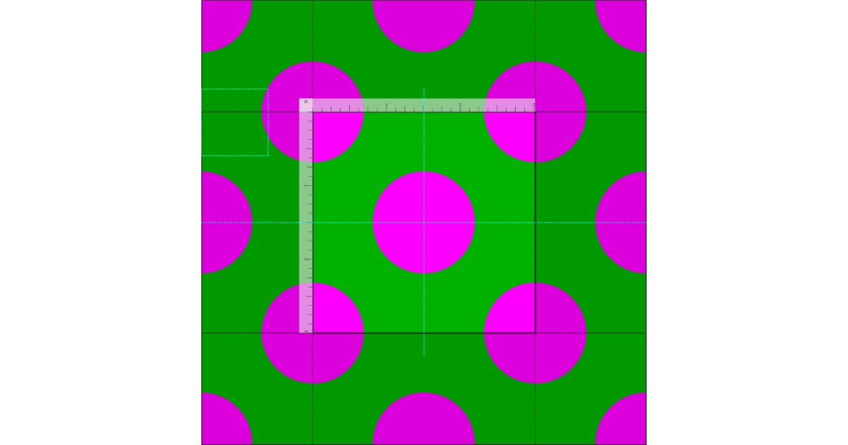 Pink&Green Polka Dots Pattern Fabric | Zazzle