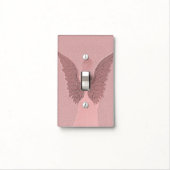 Pink Guardian Angel Light Switch Cover | Zazzle