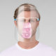 Pink Gummy Bear Face Shield | Zazzle