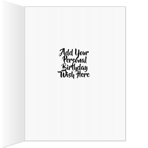 Pink Happy Birthday Add Your Photo Jumbo Card | Zazzle
