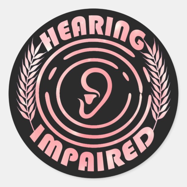 Deaf Stickers | Zazzle