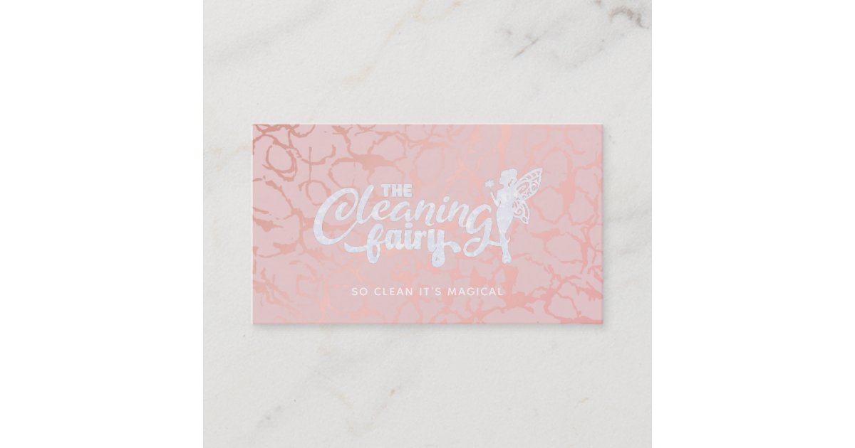 Pink House Cleaning Business Cards | Zazzle