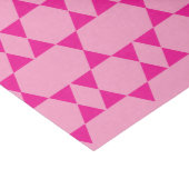 Pink Jewish Star tissue paper | Zazzle