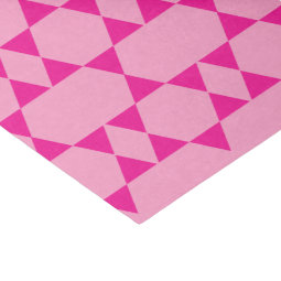 Pink Jewish Star tissue paper | Zazzle