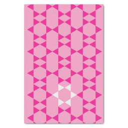 Pink Jewish Star tissue paper | Zazzle