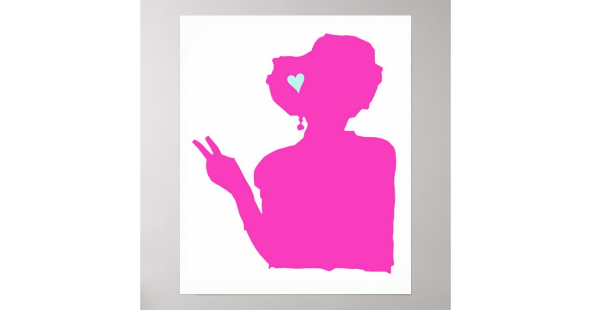 Pink Lady Poster | Zazzle