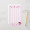 Pink Ladybugs Stationary Stationery | Zazzle