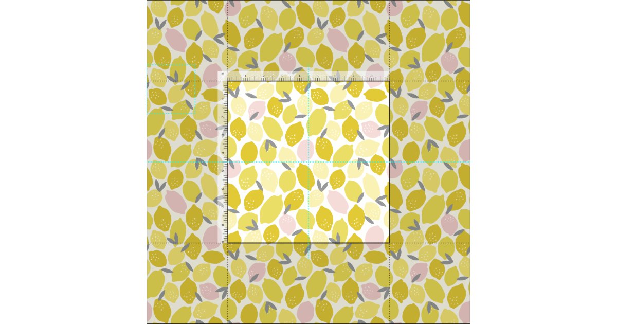 Pink Lemonade Fabric | Zazzle