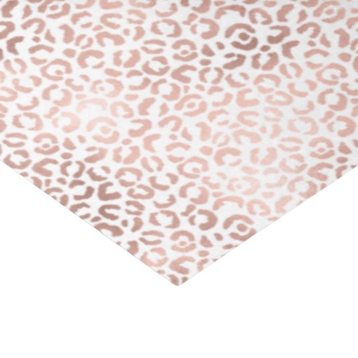 Pink Leopard Print Tissue Paper | Zazzle