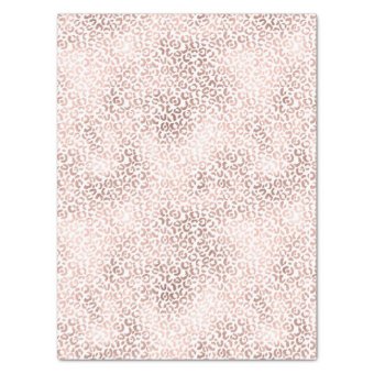Pink Leopard Print Tissue Paper | Zazzle