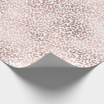 Pink Leopard Print Wrapping Paper | Zazzle