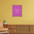 Pink Letter Board Sign Custom Message Poster | Zazzle