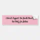 Pink Liberals Support the Death Penalty Bumper Sticker | Zazzle