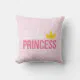 Pink Little Princess Pillow | Zazzle
