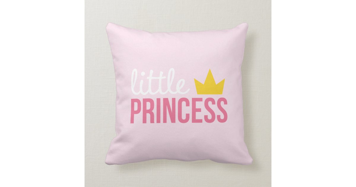 Pink Little Princess Pillow | Zazzle.com