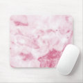 Pink Marble Mouse Pad | Zazzle