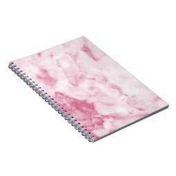 Pink Marble Notebook | Zazzle