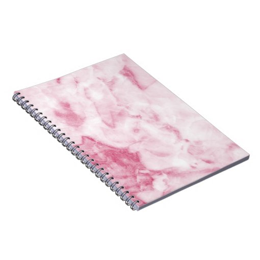 Pink Marble Notebook | Zazzle
