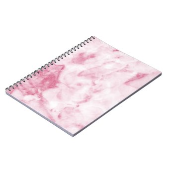 Pink Marble Notebook | Zazzle