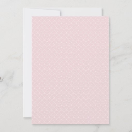 Pink Marble Simple Wedding invitation | Zazzle