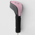 Pink Martini Monogram Golf Head Cover | Zazzle