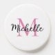 Pink Monogram First Name Personalized PopSocket | Zazzle