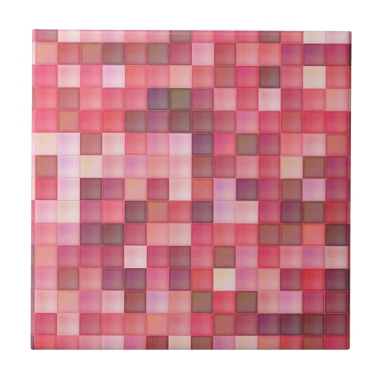 Pink Mosaic Tile | Zazzle.com