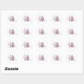 Pink Nutcracker Christmas Holiday Classic Round Sticker | Zazzle