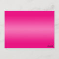Pink, Orange, Lime Floral Table Number Post Card | Zazzle