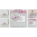Pink Orchid Flower Celebration of Life Funeral Banner | Zazzle
