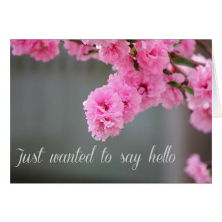 Just Wanted To Say Hello Cards | Zazzle