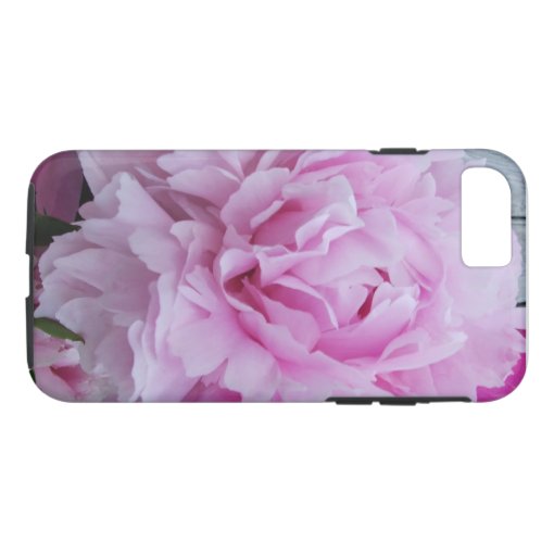 Pink Peonies Flower iPhone 7 case | Zazzle