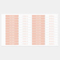 Pink Personalized Name School Kids Clothing Labels | Zazzle